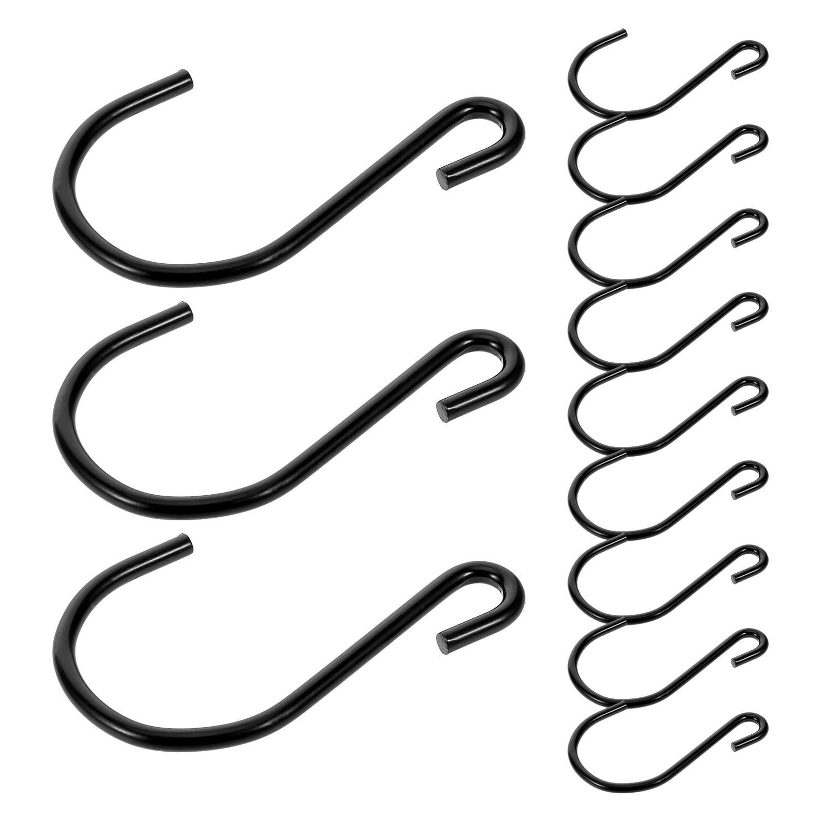 Milisten 20 Pcs Hooks for Hanging Pots and Pans S-hook 6.70X3.20X0.20CM ...