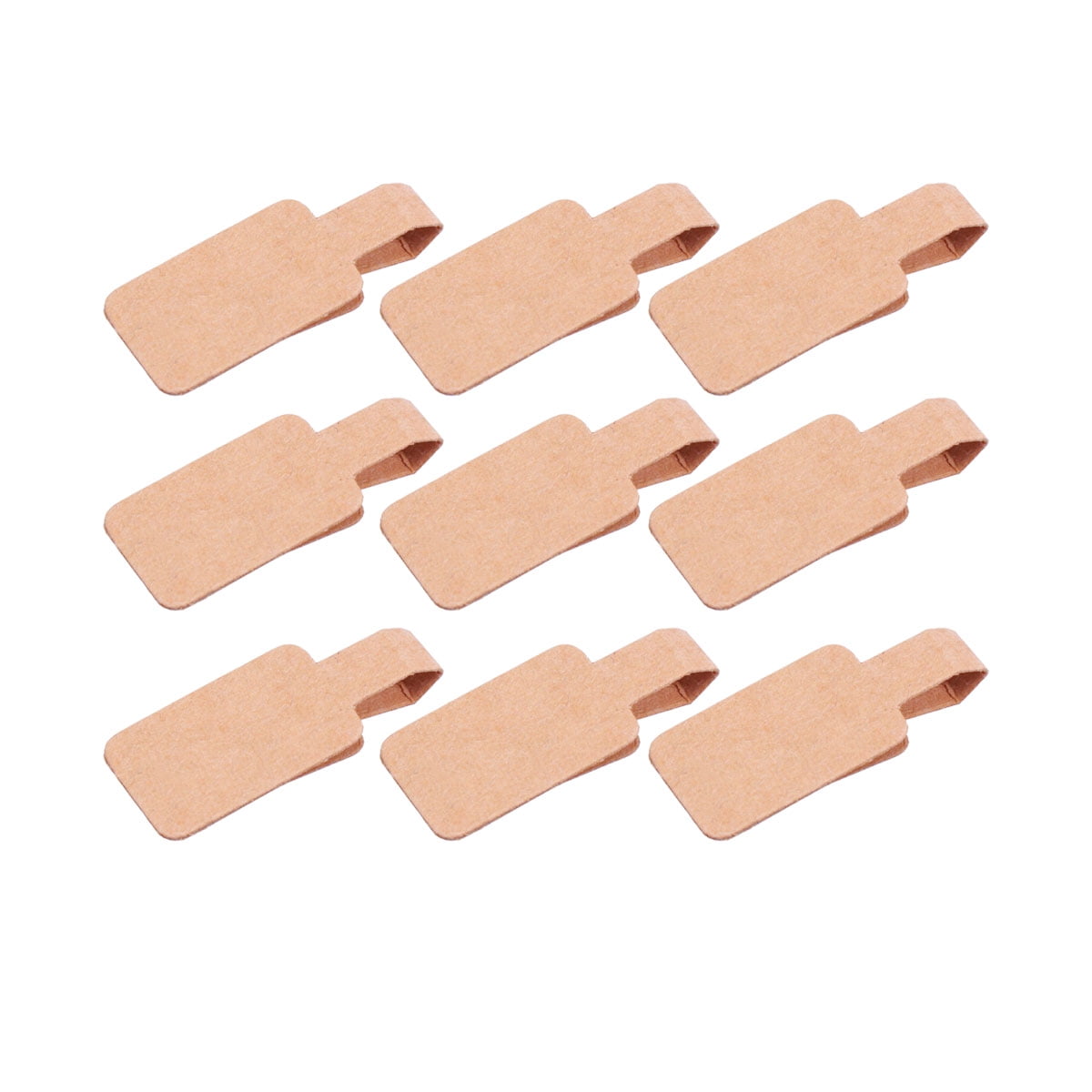Milisten 200Pcs Beige Jewelry Keyring Price Tags Made of Premium Kraft ...