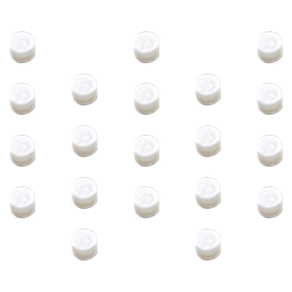 Milisten 20Pcs Round Shell Guitar Inlay Marker for Fretboard Decoration ...