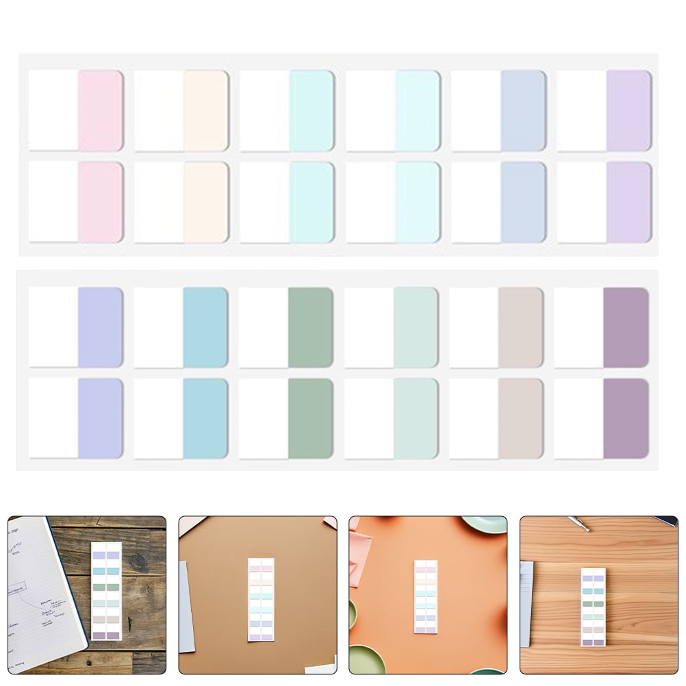 Milisten 240Pcs Vibrant Sticky Tabs for Home Filing and Notebook ...