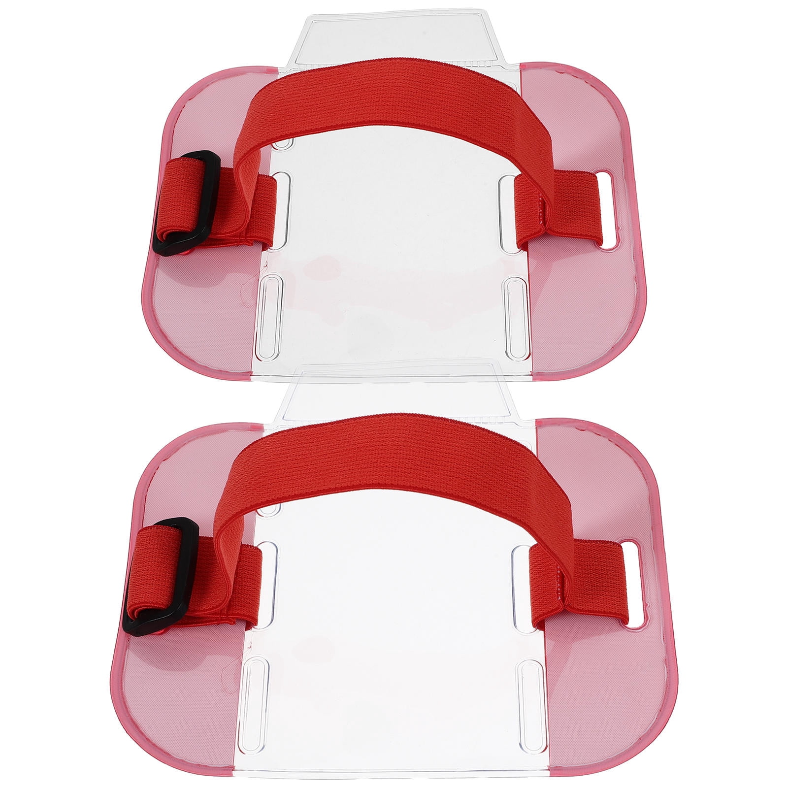 Milisten Badge Holders Supply Arm Card Holder Pvc 2Pcs 5.7x5.4x0.1in ...