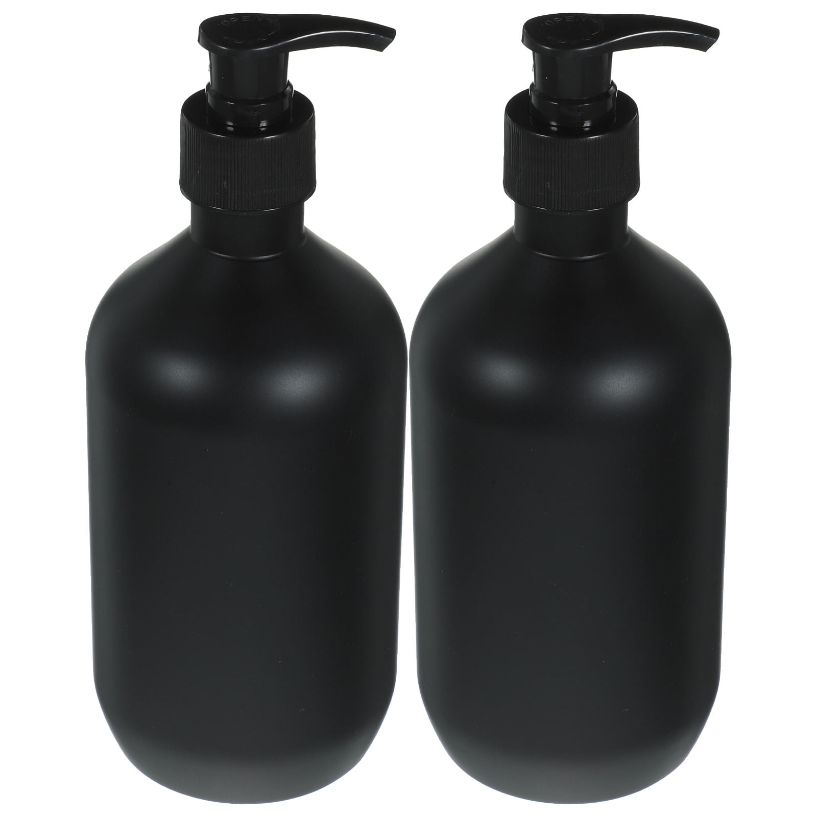Milisten 2Pack Cylindrical Soap Dispensers Black Refillable Travel ...