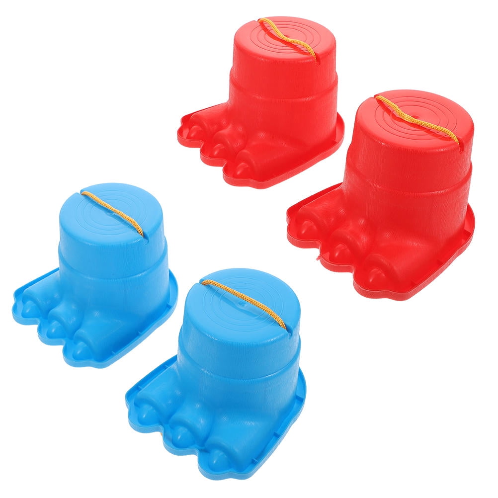 Milisten 2Pairs Shape Stilts for Kids Outdoor Toy and Fun Activities ...