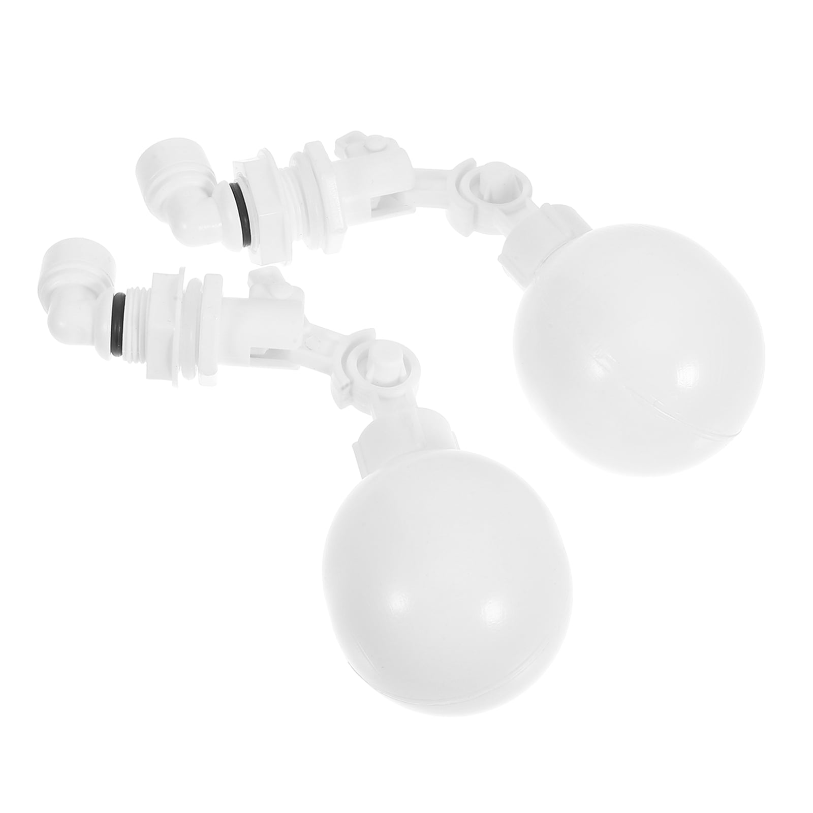 Milisten 2-Pack Automatic Water Level Control Float Valve Kit, White ...