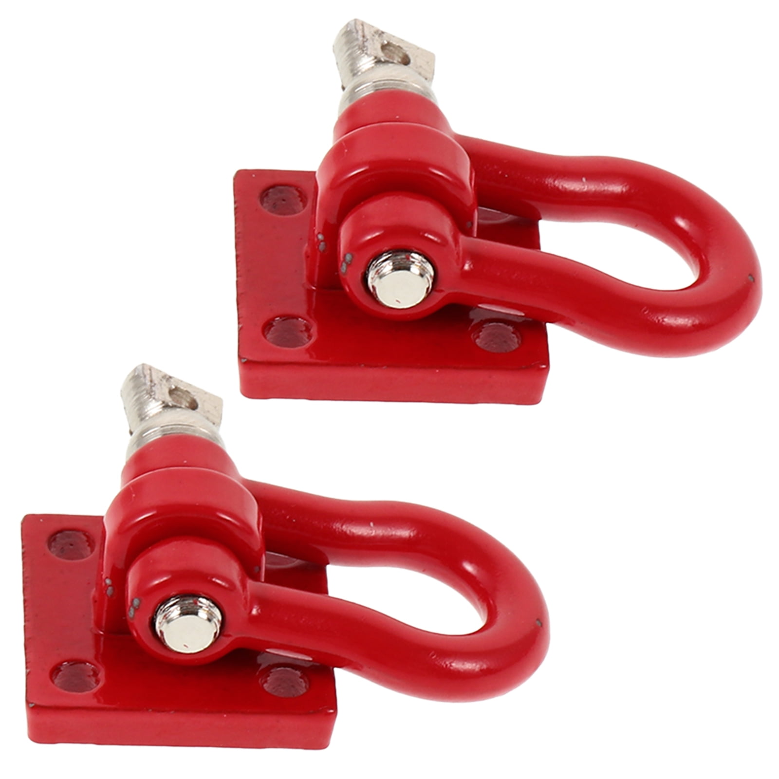 Milisten 2Pcs Car Towing Rescue Buckles Aluminium Alloy Hook Shaped For ...