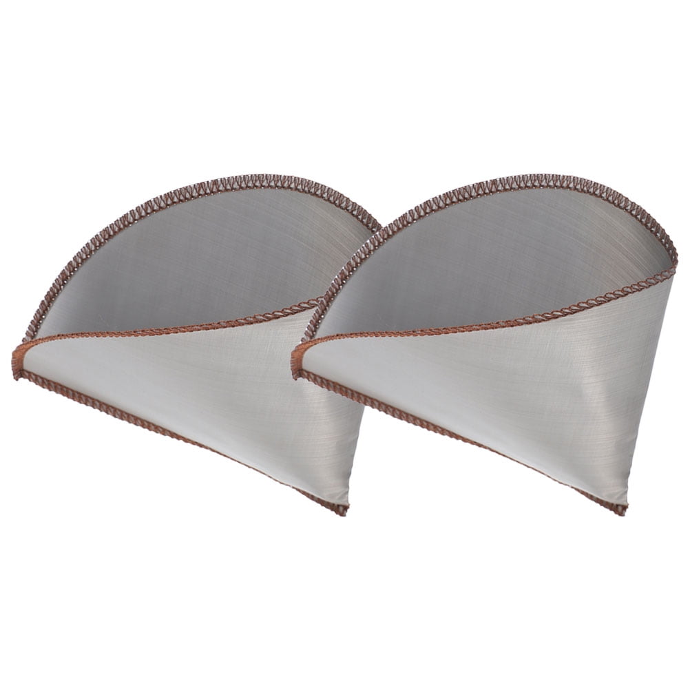Milisten Coffee Accessories Reusable Coffee Filter Mesh Stainless Steel ...