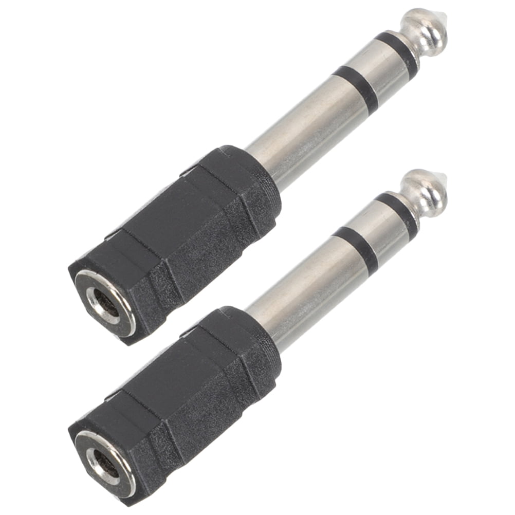 Milisten 2Pcs Headphone Adapter Cylindrical For Audio Equipment Audio ...