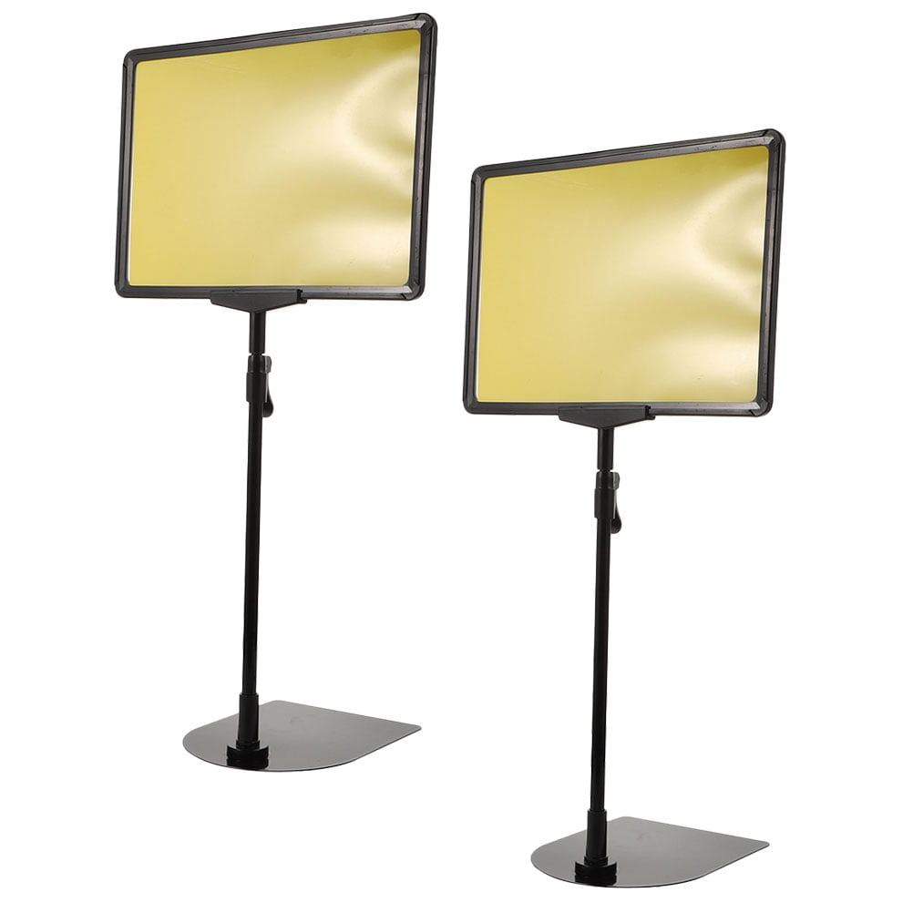 Milisten 2Pcs Price Display Holder for Supermarket Use in Yellow with ...