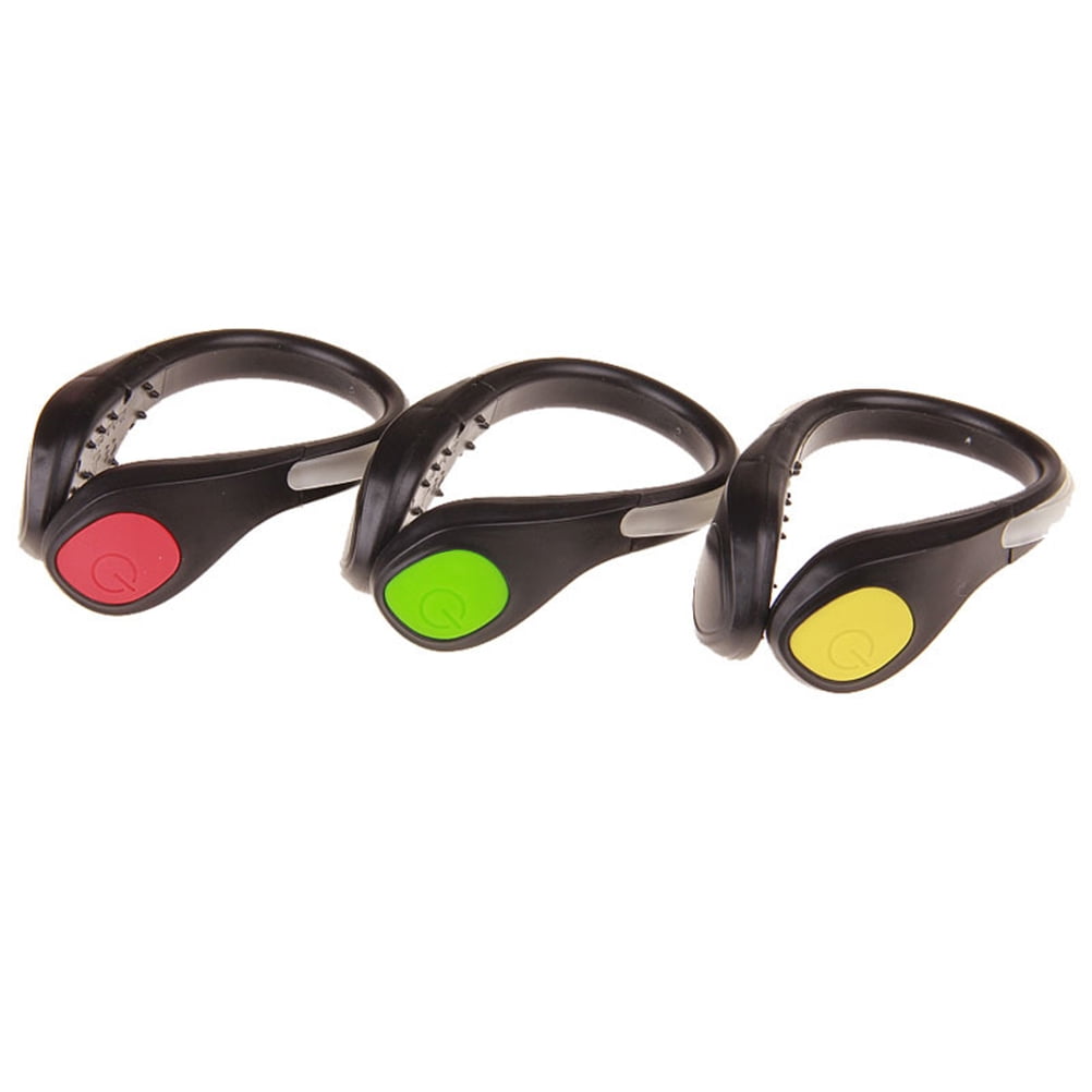 Milisten 2Pcs Red LED Shoe Light Clips for Running Nonslip Weather ...