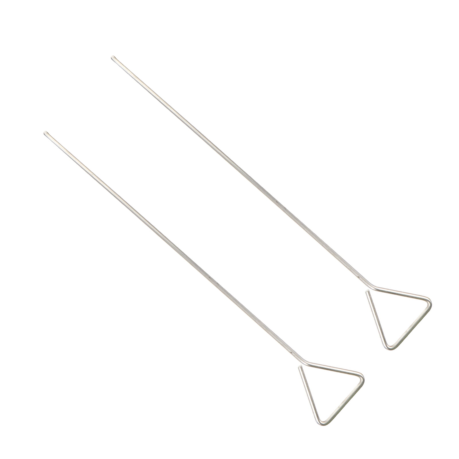 Milisten 2Pcs Silver Metal Spreader for Laboratory Culture Dish and ...