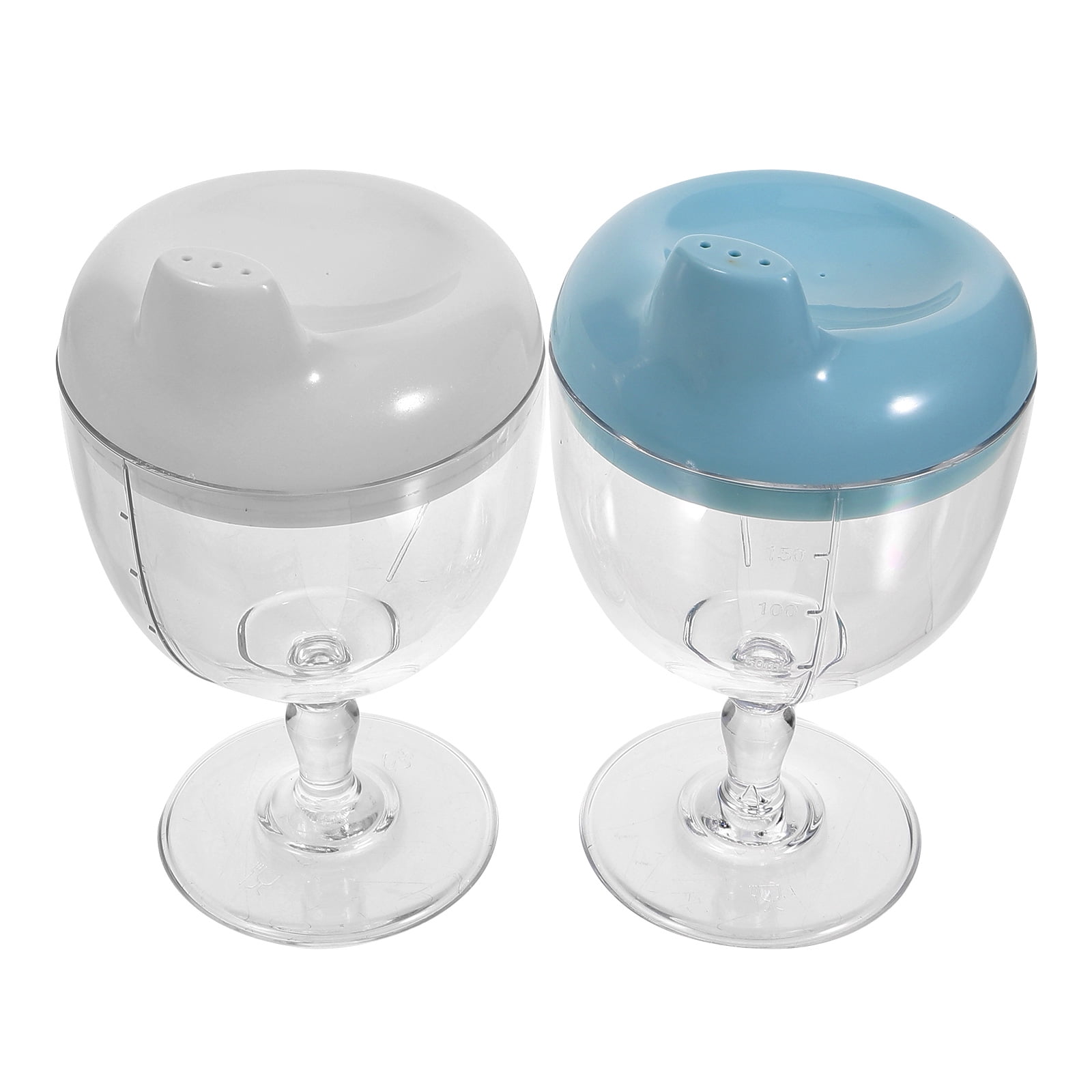 Milisten Toddler Training Cups Sippy Cup Assorted Color 2Pcs 5.5x3.1x3 ...