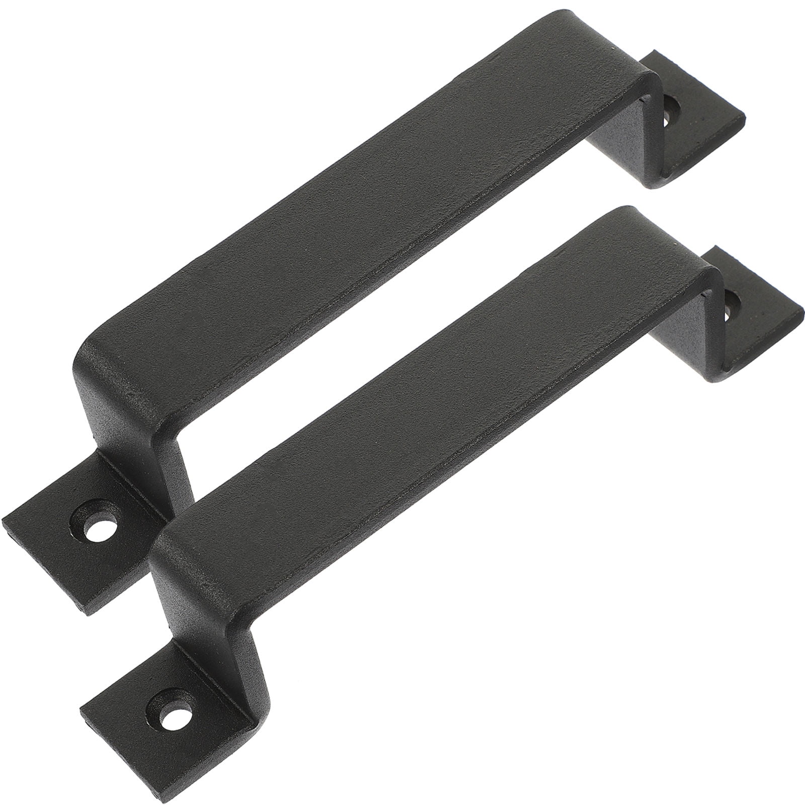 Milisten Heavy Duty Handles Metal Door Handle Pull Black 2Pcs - Walmart.com