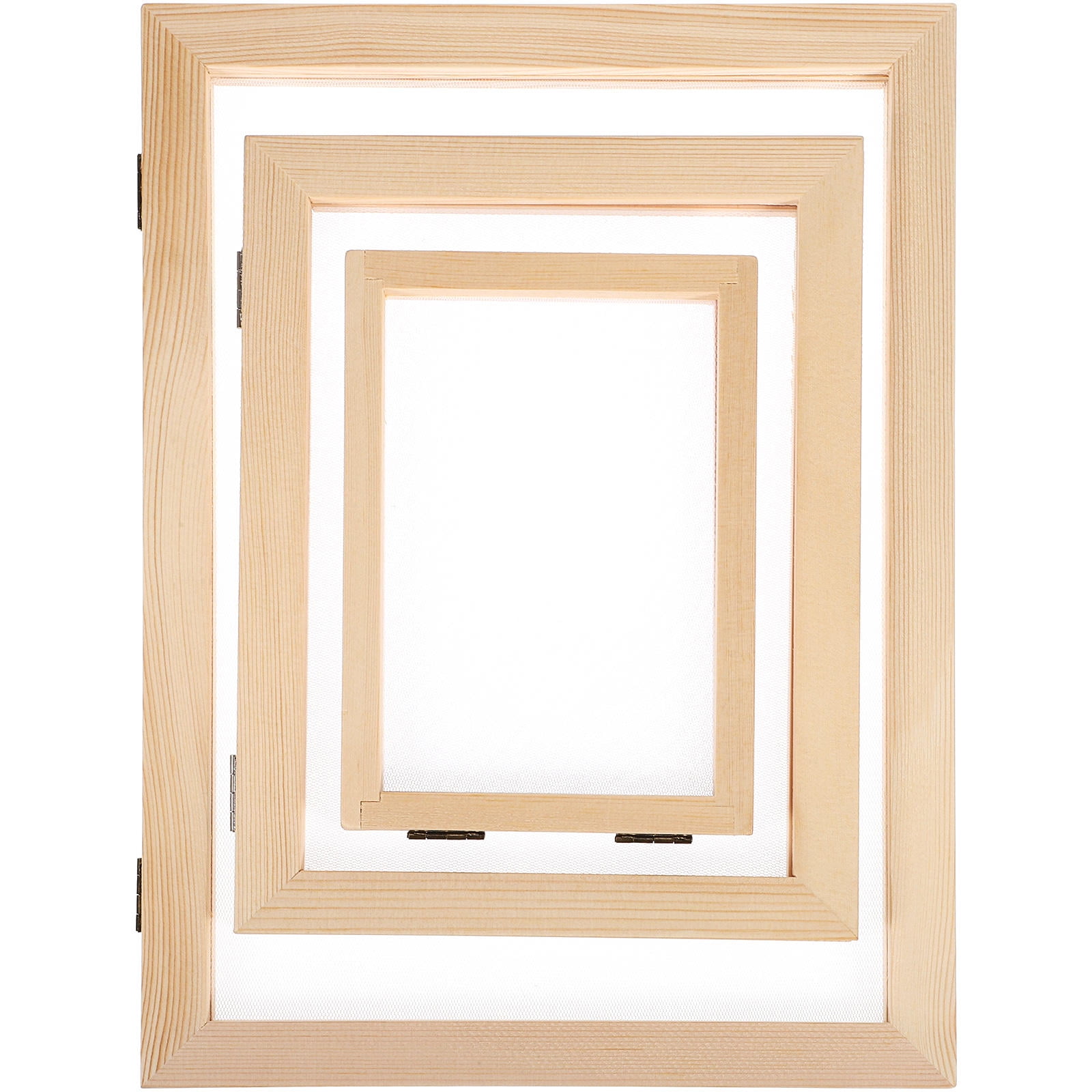 Milisten 3 Pcs Printing Frame Paper Making Craft Frames Office ...