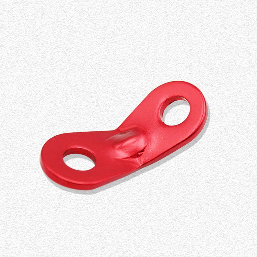 Milisten 30pcs Tent Rope Fasteners Aluminum Alloy Red for Outdoor ...