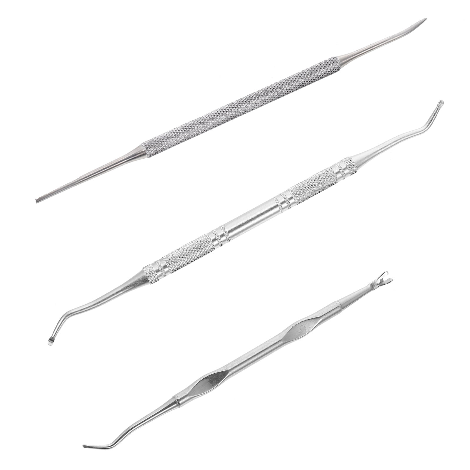 Milisten 3Set Metal Nail File Stainless Steel Tools For Ingrown Toenail ...