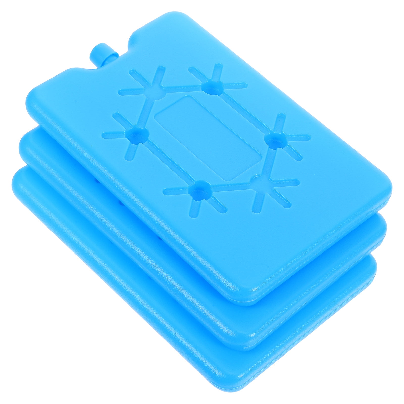 Milisten 3pcs Ice Package for Cooler Blue Plastic Cold Packs Reusable ...