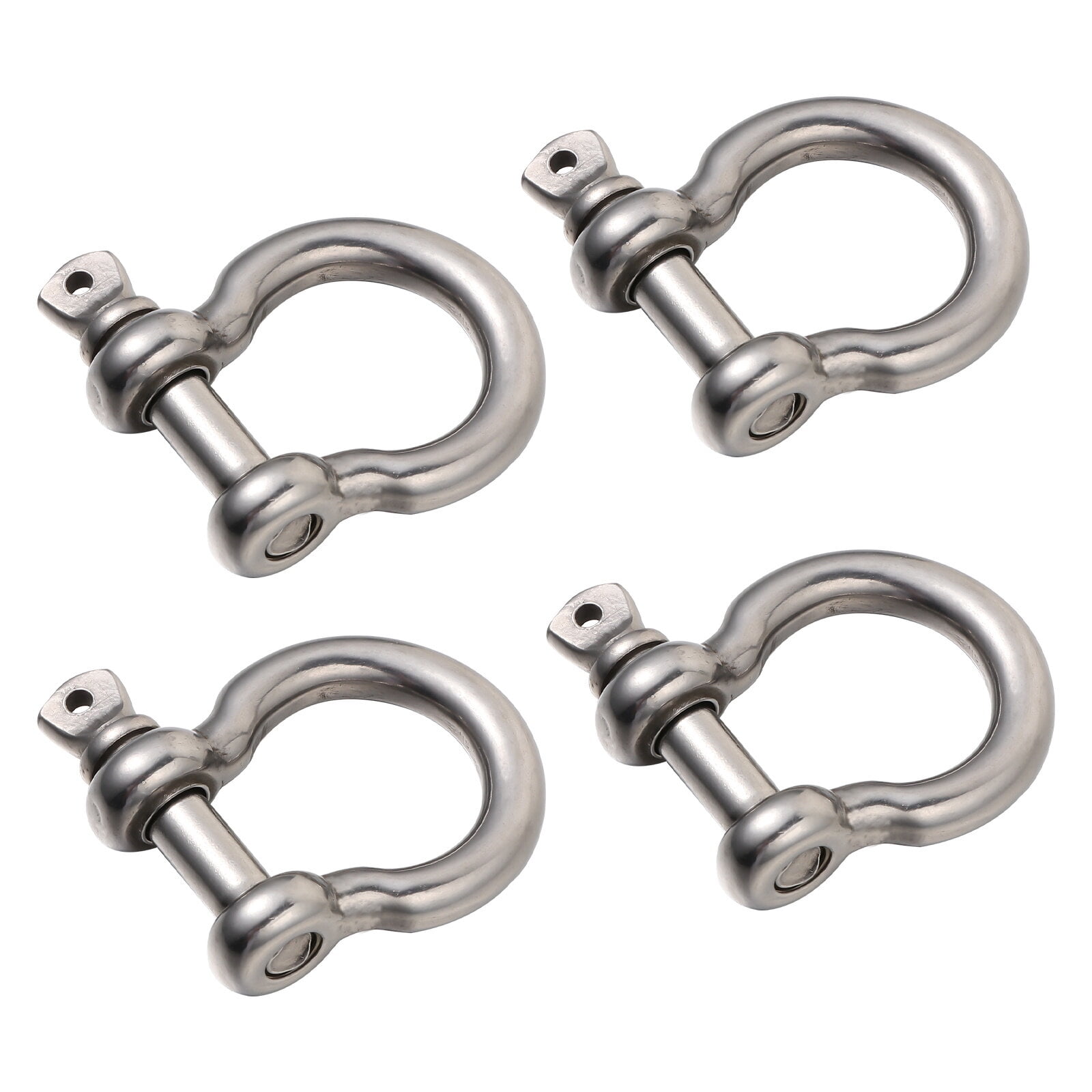 Milisten 4 Pcs Type D Shackle Stainless Steel Deduction Lifting ...