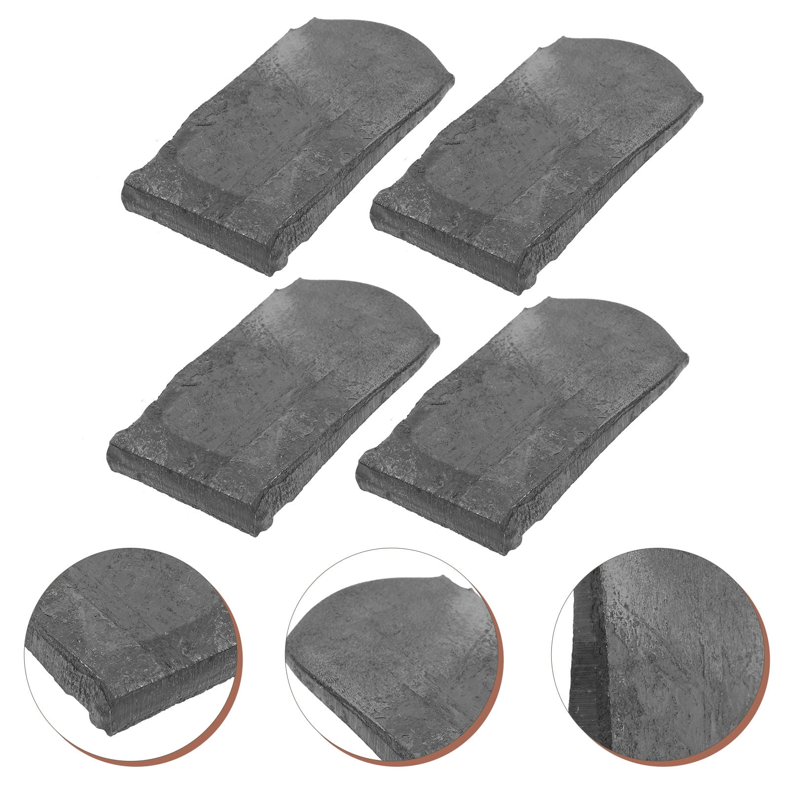 Milisten 4 Pcs Weeding Hoe Head Plugs Hoe Plug 7.50X4.00X1.00CM ...