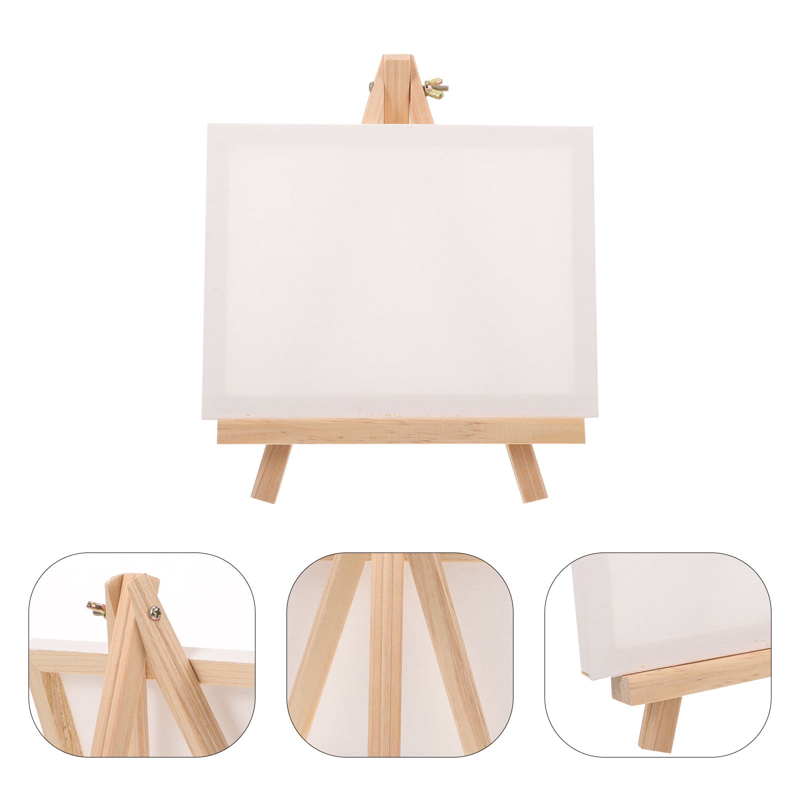 Milisten 4 Sets Canvas Boards for Painting Mini Easel Child - Walmart.com
