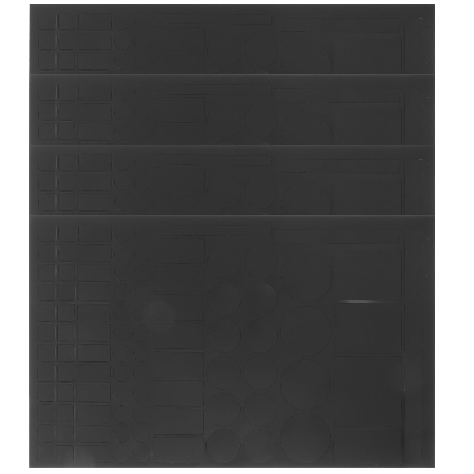 Milisten 4 Sheets Light Blocking Stickers for Electronic Devices ...