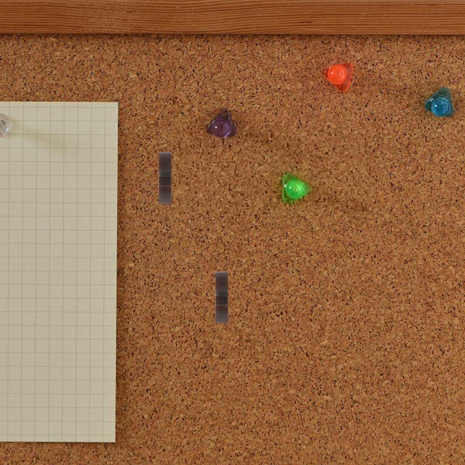 Milisten 40 Pcs Small Hooks for Hanging Pins Wooden Thumbtack Work ...