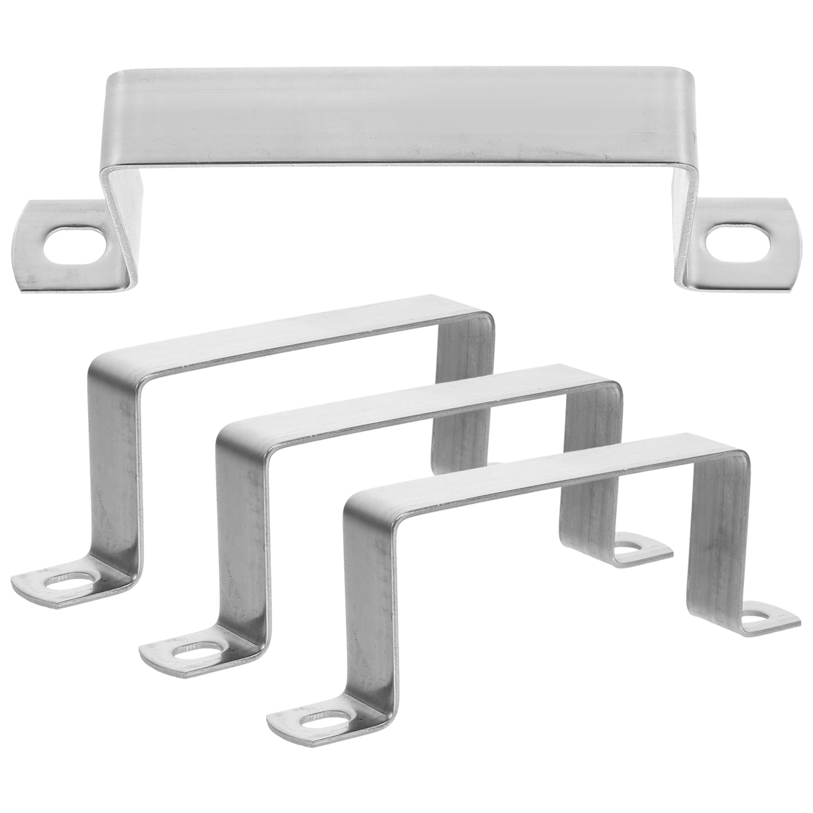 Milisten 4Pcs 15.00X5.00X2.00cm Square Tube Clamp for Installation ...