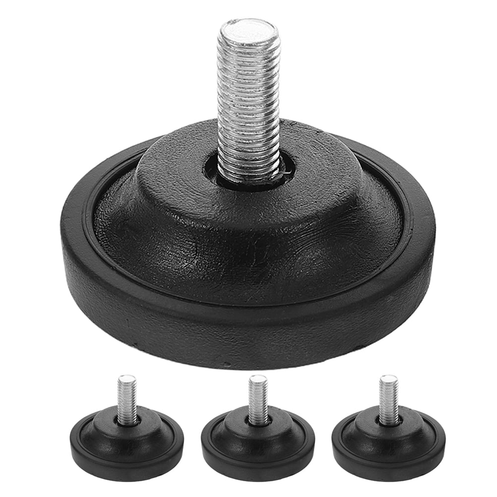 Milisten 4-Pack Heavy Duty Adjustable Furniture Foot Pads Levelers for ...