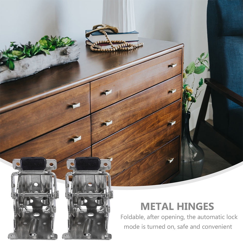 Milisten Simple Design Locking Hinges Hinge Steel Foldable Chair Leg ...