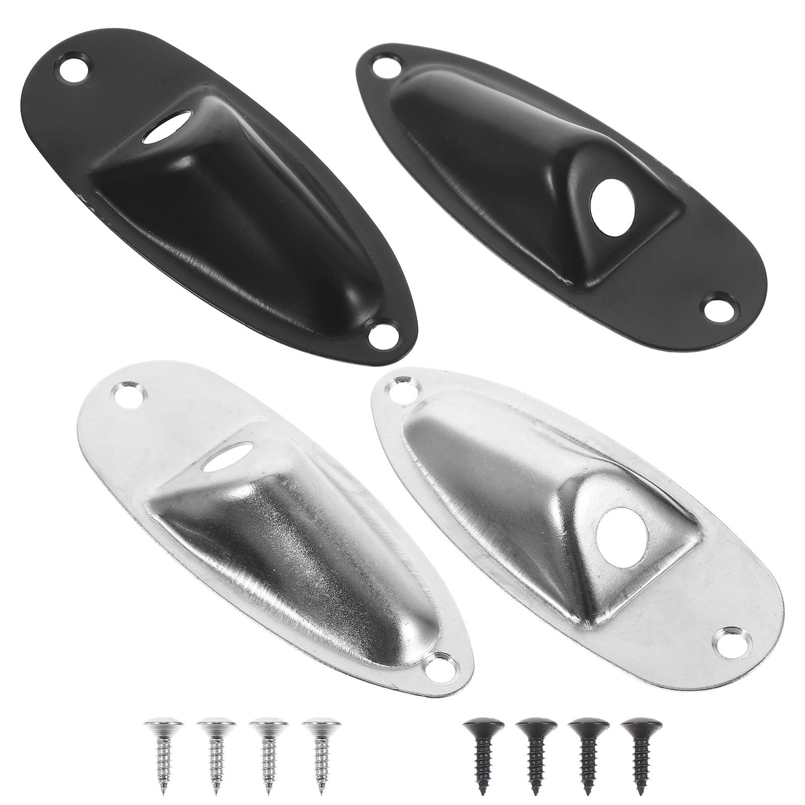 Milisten 4Sets Professional Jack Plates for Guitar Maintenance and DIY ...