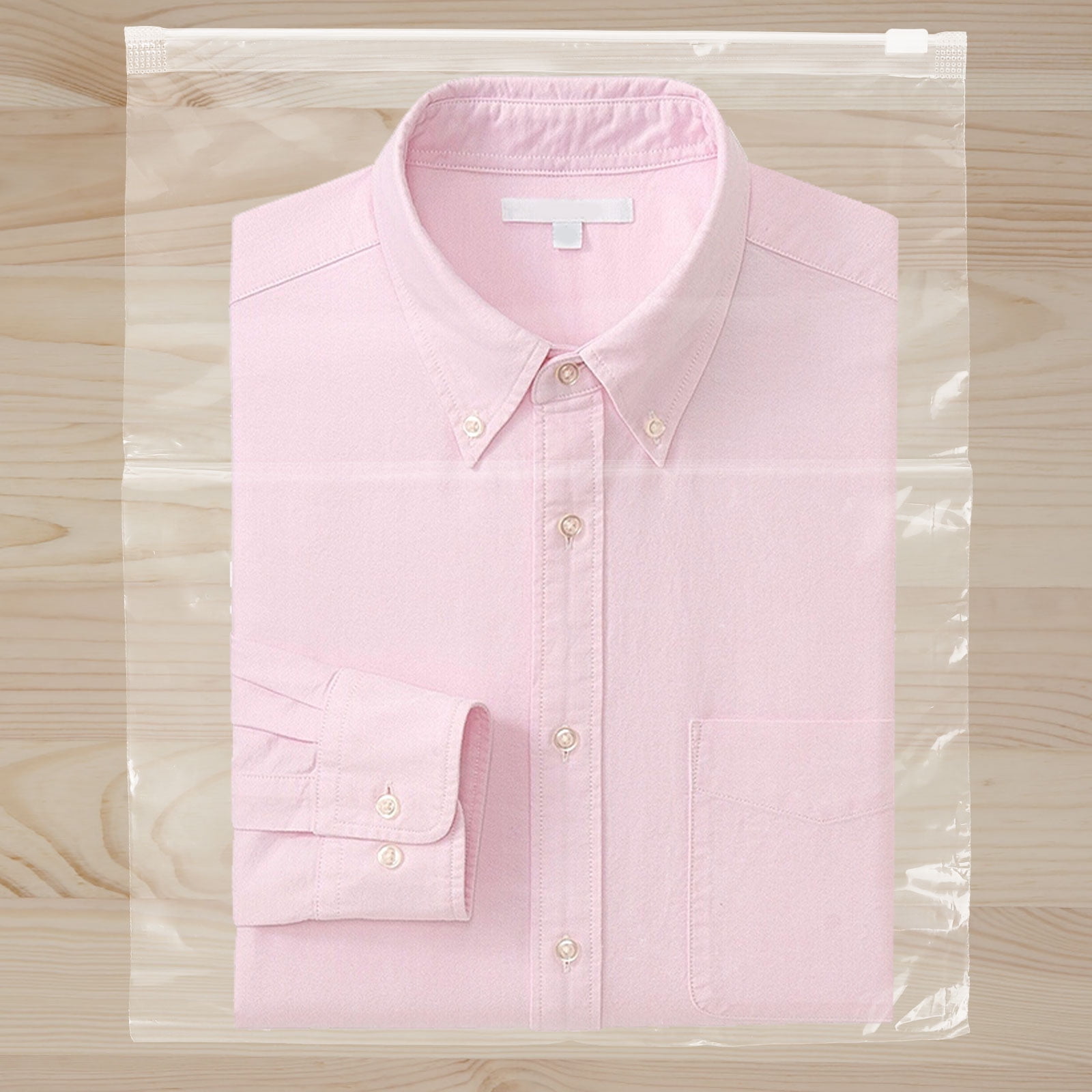 Milisten 50 Pcs Travel Storage Pouch Self Seal Clothes Bags Containers ...