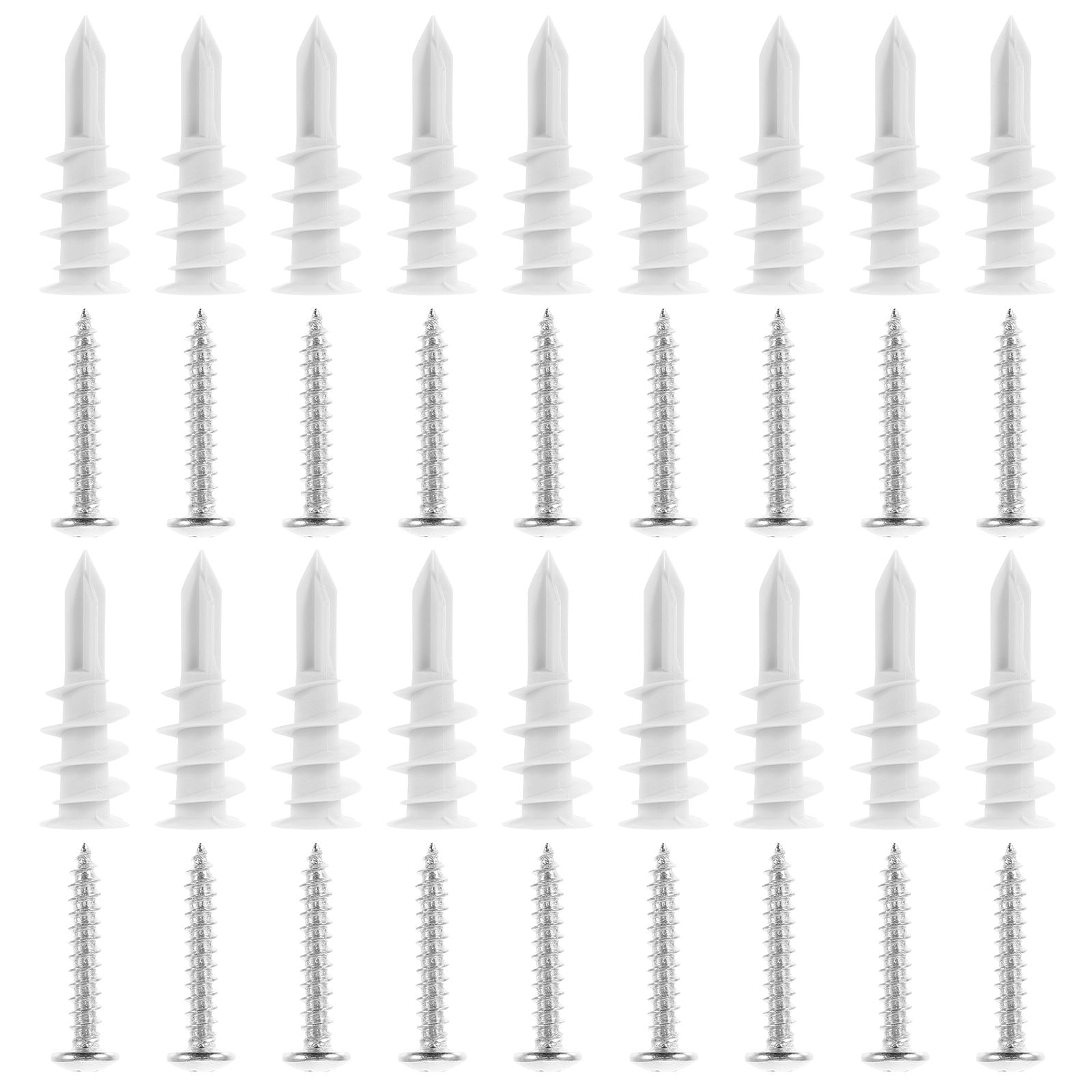 Milisten 50 Sets Screws for Drywall Deep Cutting High Hardness ...