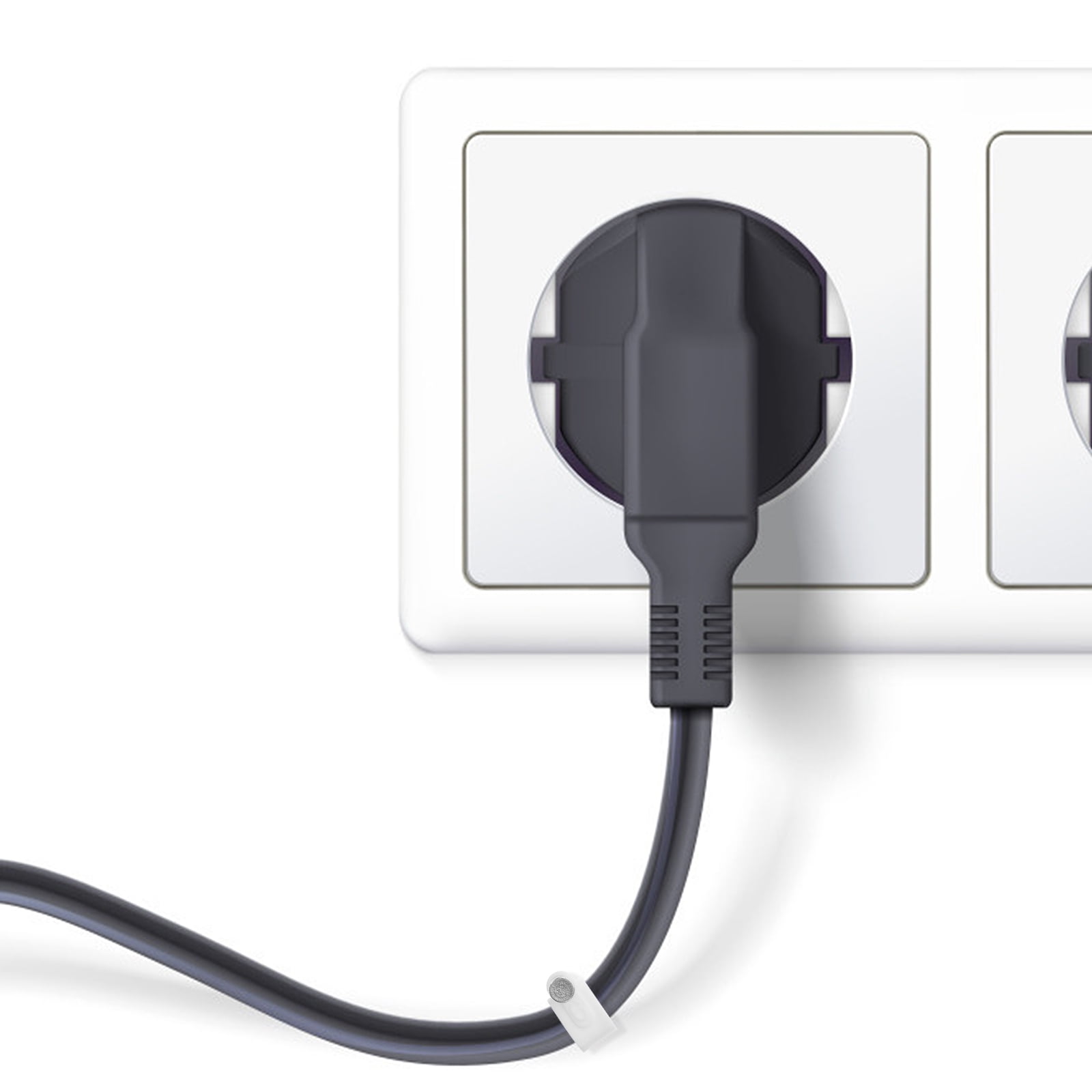 Milisten 500Pcs White Rectangular Cable Tack Holder for Cables in Home ...