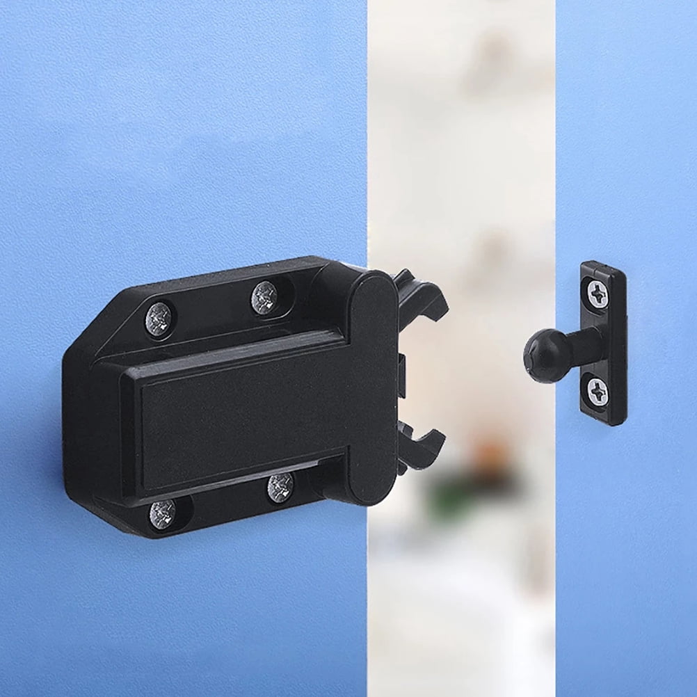 Milisten Drawer Fronts Cabinet Latches Black ABS 5pcs - Walmart.com