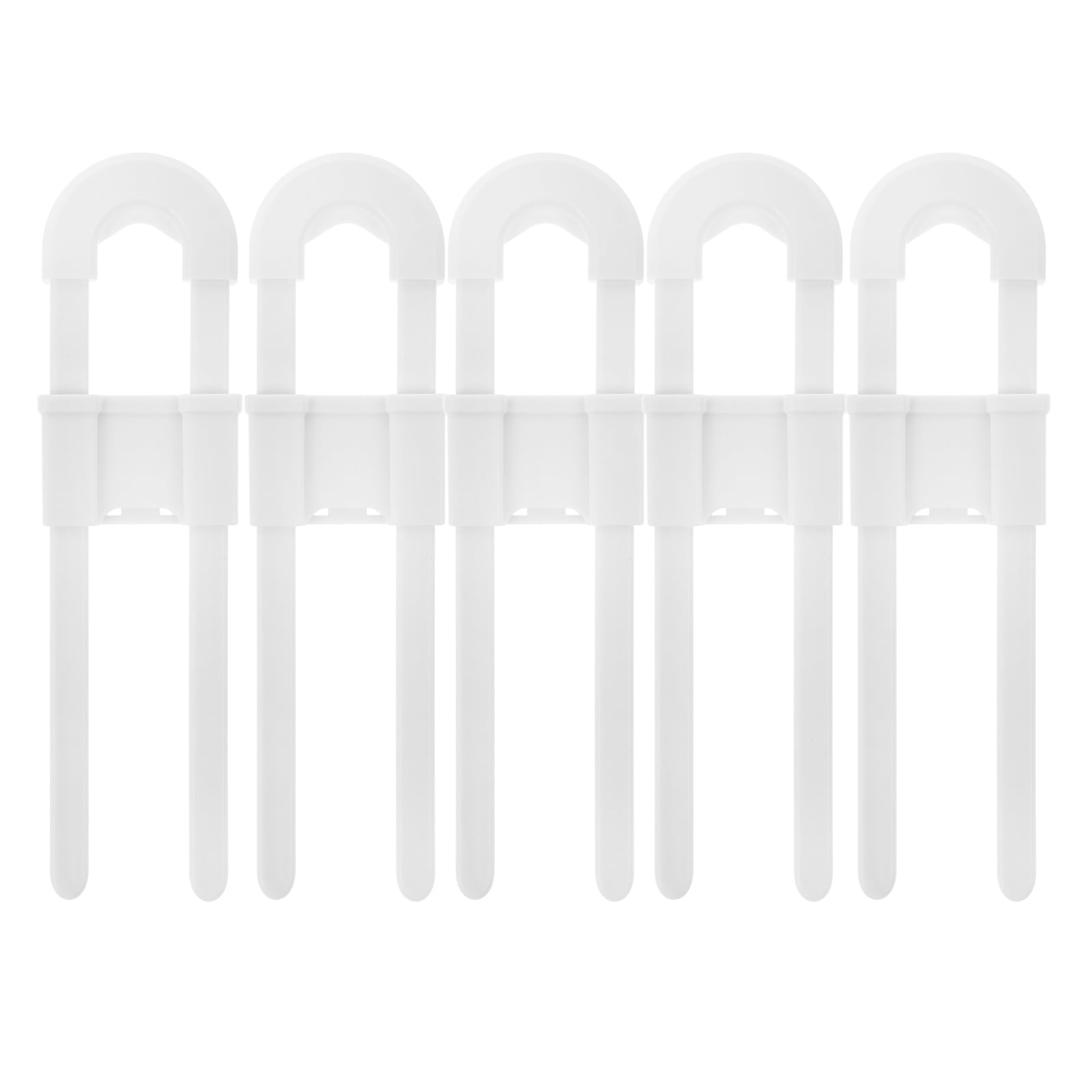 Milisten 5Pcs White Cabinet Door Locks for Home Use with Easy Install ...