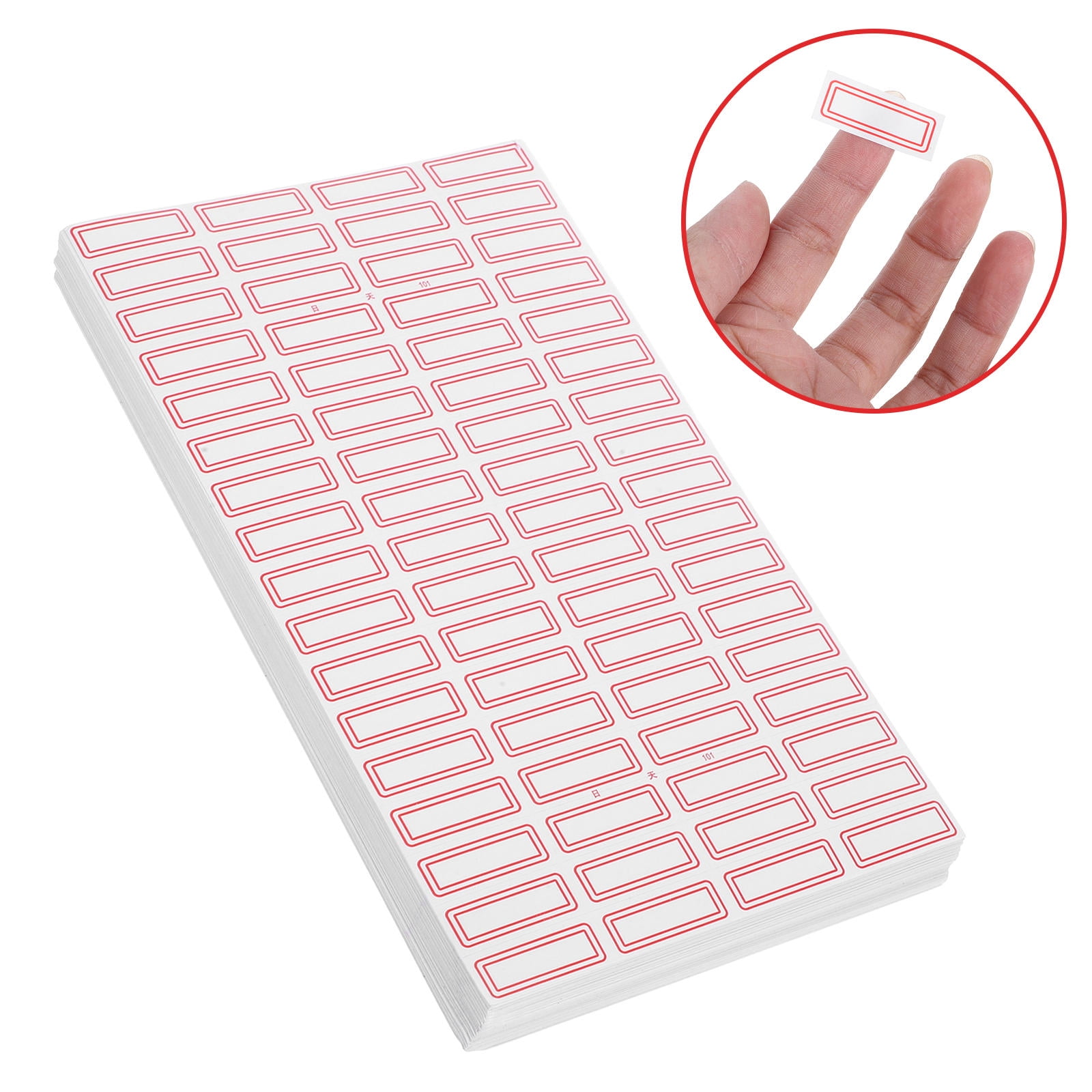 Milisten 68 Sheets Envelopes Food Jar Labels Office Meeting Labels 20 ...
