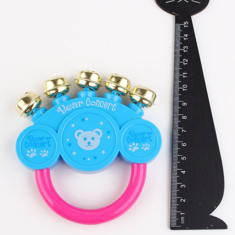 Milisten 6Pcs Jingle Bells Sleigh Bells Hand Bell Rattle for Kids ...