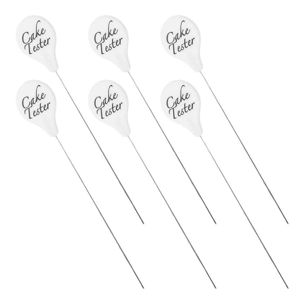 Milisten 6Pcs Metal Cake Probe Skewers High Precision Reusable Cake ...