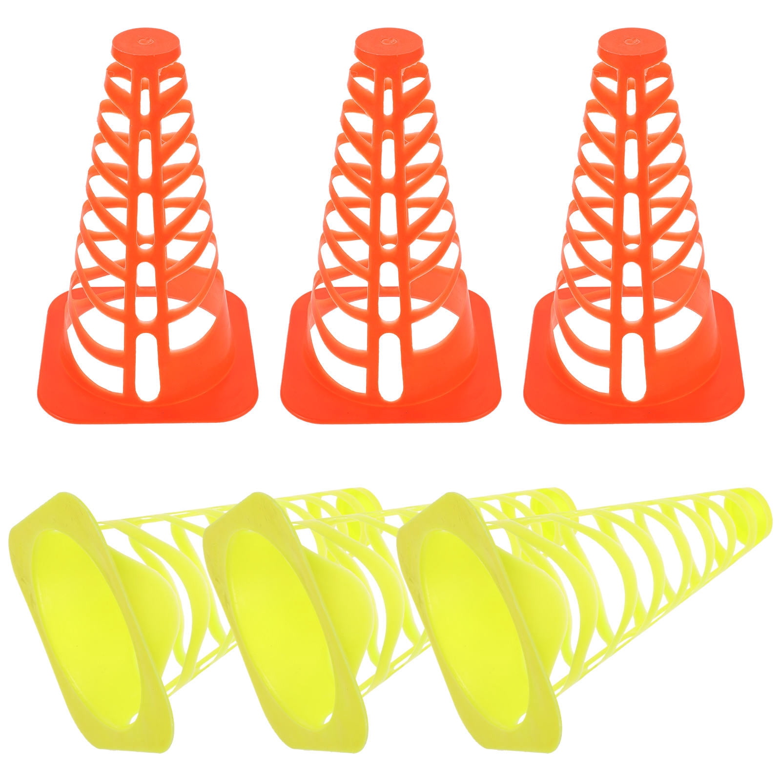 Milisten 6Pcs Professional Roller Skating Marker Cones Plastic Roller ...