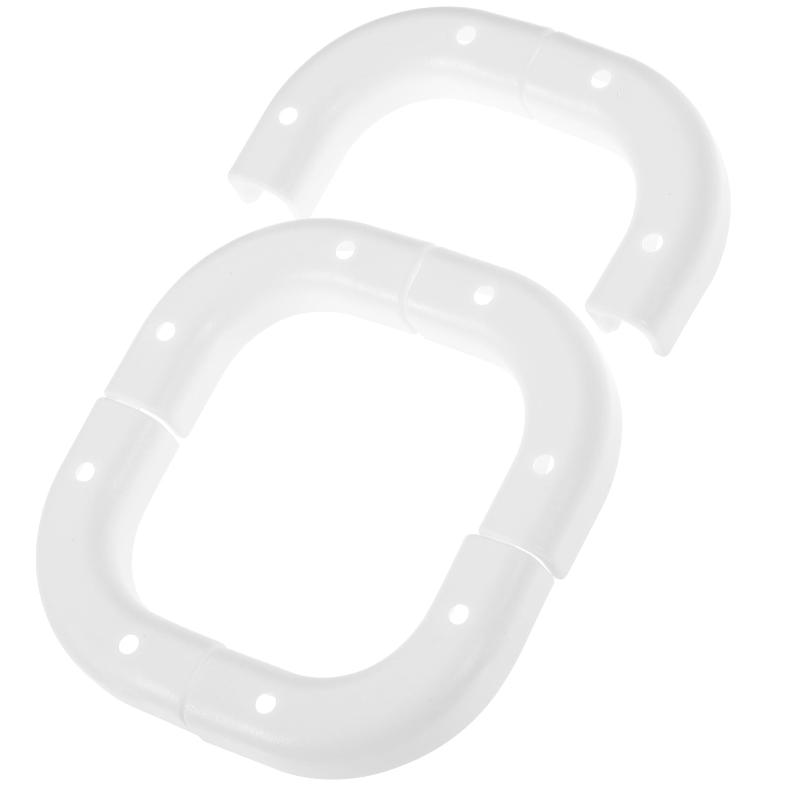 Milisten 6Pcs White POM Elbow Conduit Bend Clip for Hose Pipe Clips 90 ...