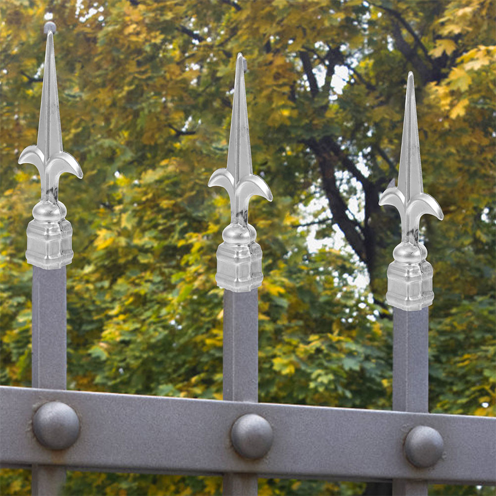 Milisten 6pcs Fence Finials Heavy Duty Toppers Outdoor Post Finials for ...