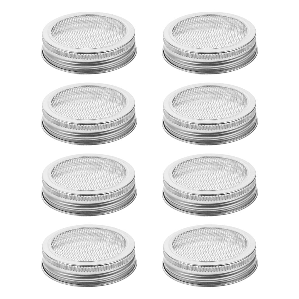 Milisten Wide Mouth Sprouting Lids Stainless Steel for Seed Germination ...