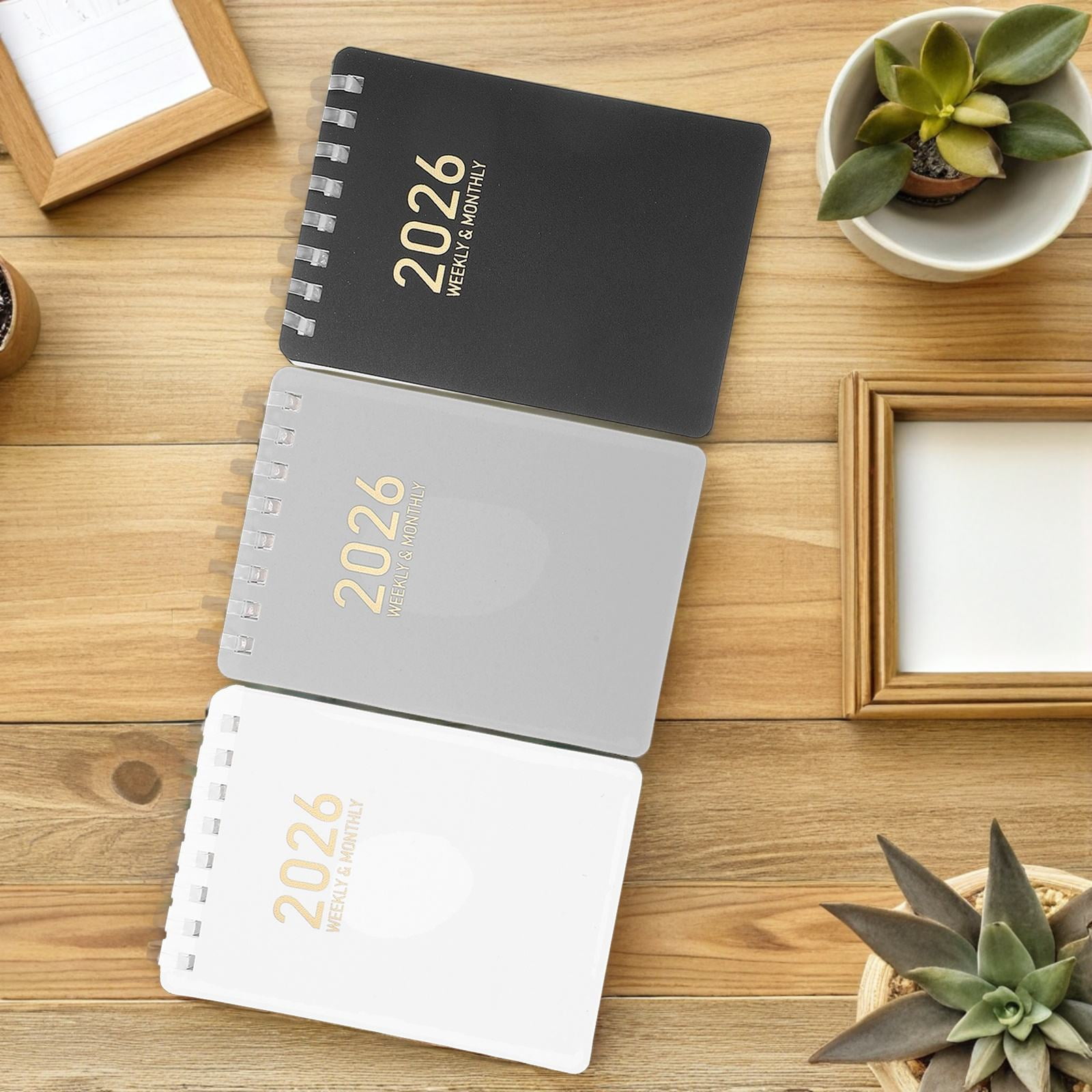 Milisten Aesthetic Spiral Planner 2026 with Smooth Page Turning and ...