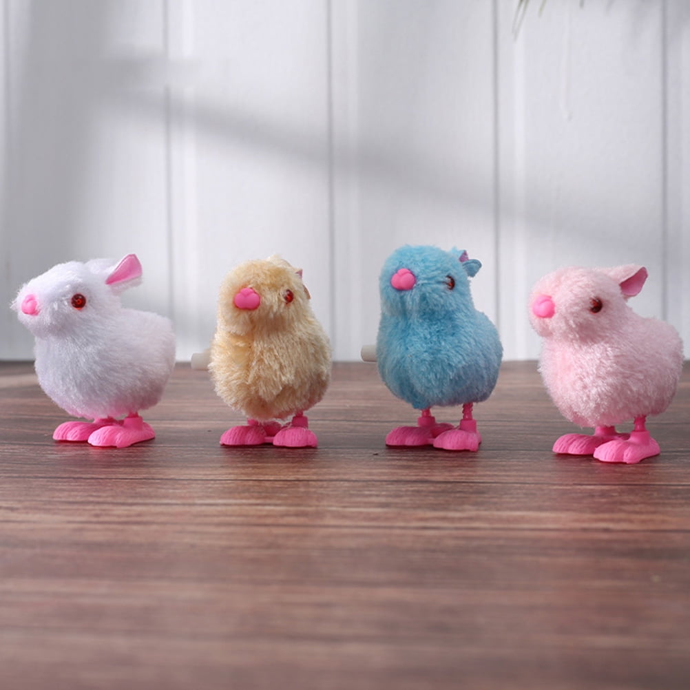Milisten Animal Wind Up Toy 12Pcs Plush Doll Rooster Shape Realistic ...