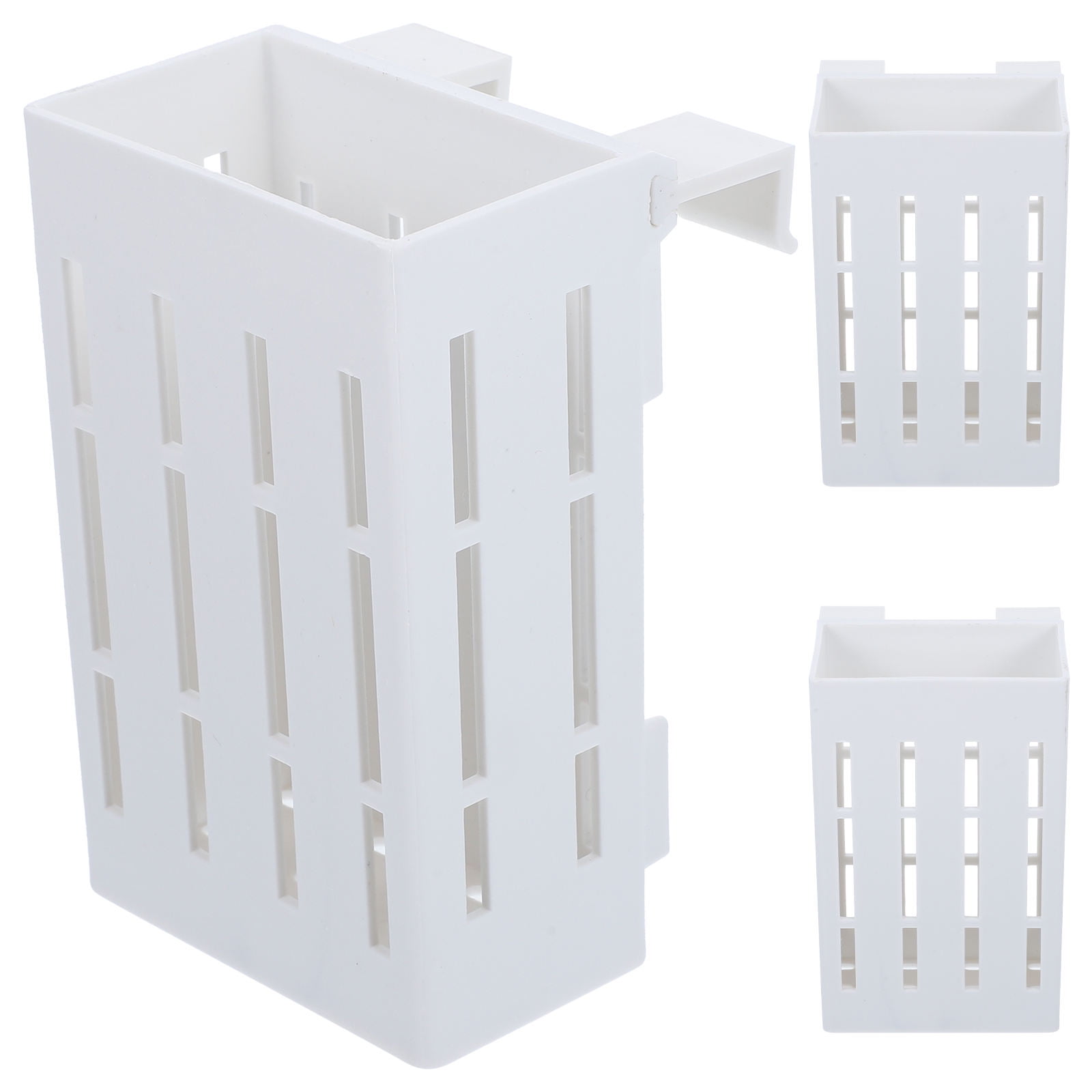 Milisten Aquarium Planting Baskets 3Pcs White Plastic for Water ...