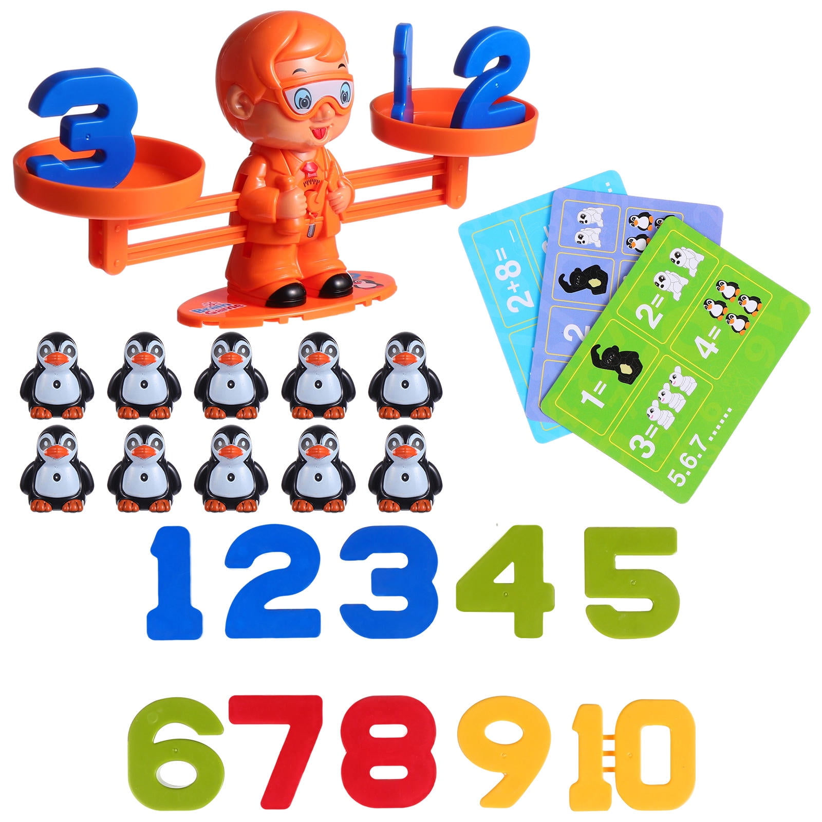 Milisten Balance Math Game STEM Learning Tool for Kids Playing Made of ...