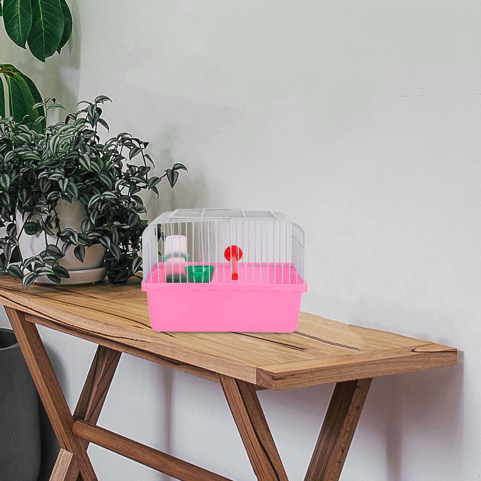 Milisten Small Bird Cage for Travel with Food Box Waterer and Perch ...