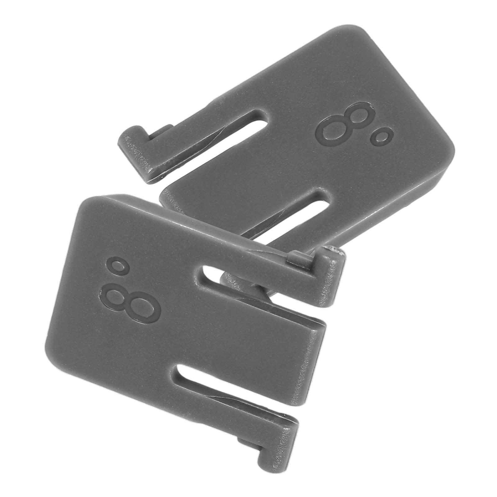 Milisten Ergonomic Keyboard Stand Black 1 Pair ABS Muscle Strain ...