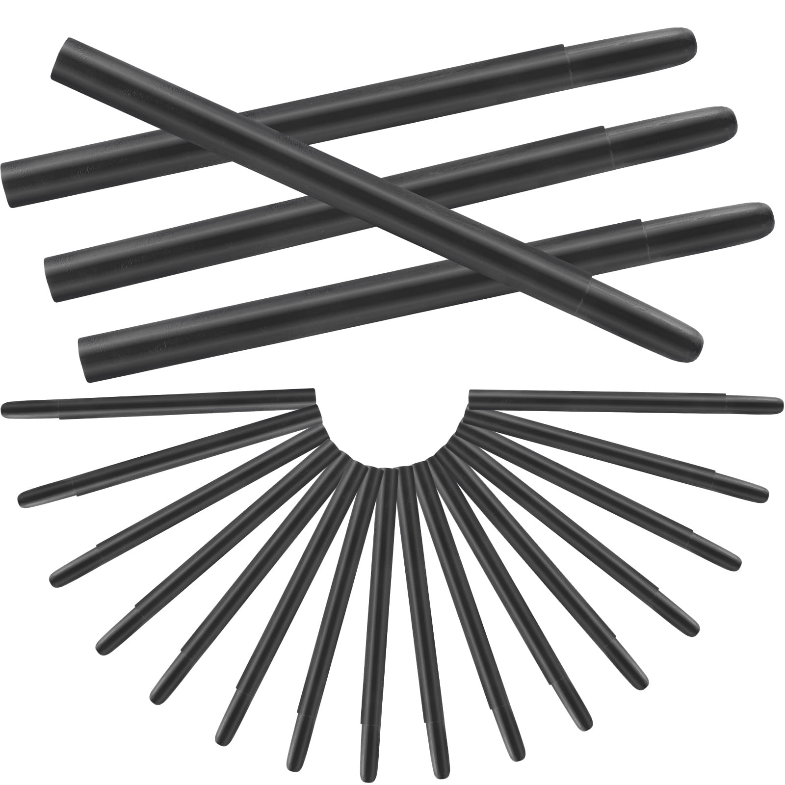 Milisten Black Graphics Tablet Pen Nibs 30Pcs For Drawing And Screen ...