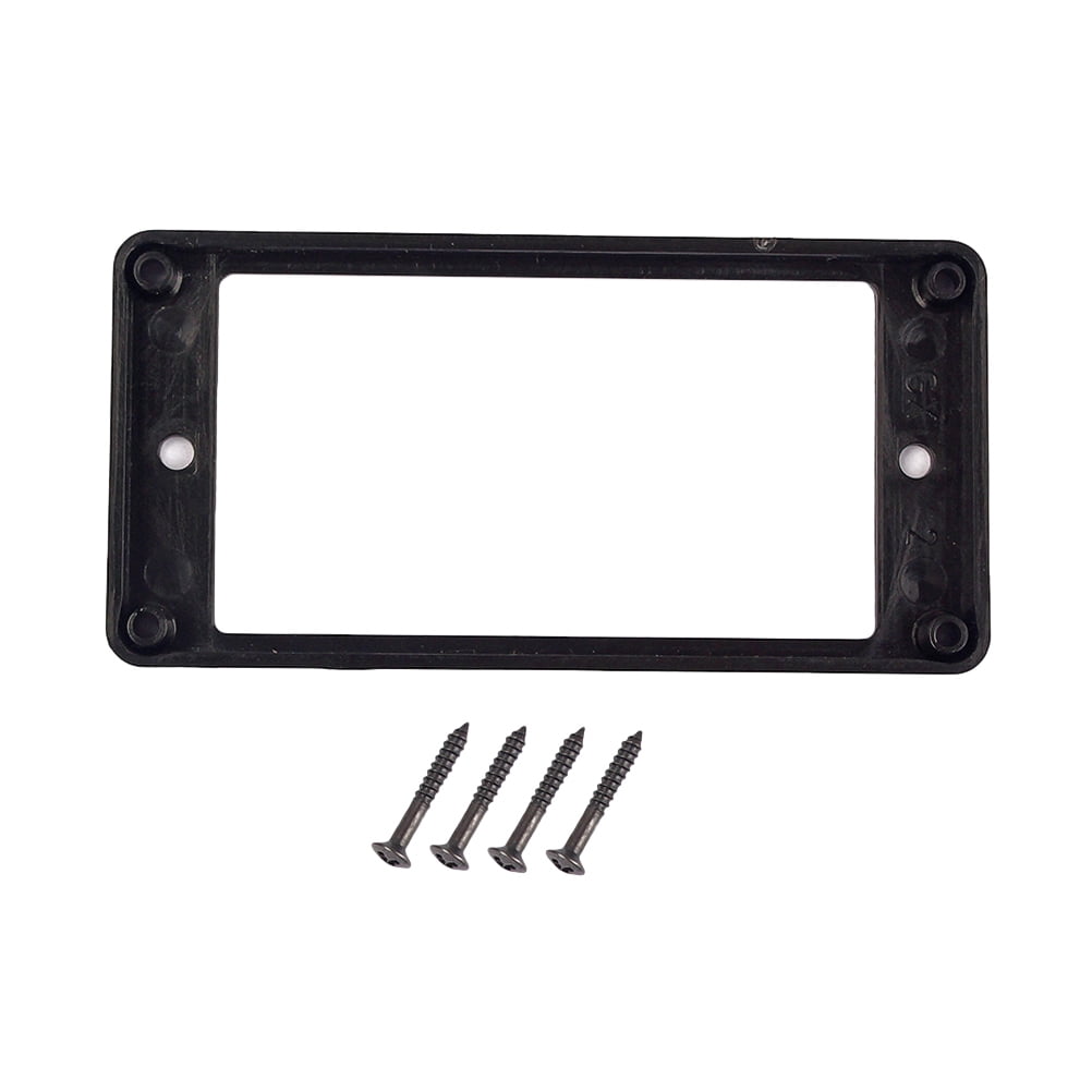 Milisten Black Plastic Slanted Pickup Ring for Double Coil Pickups ...