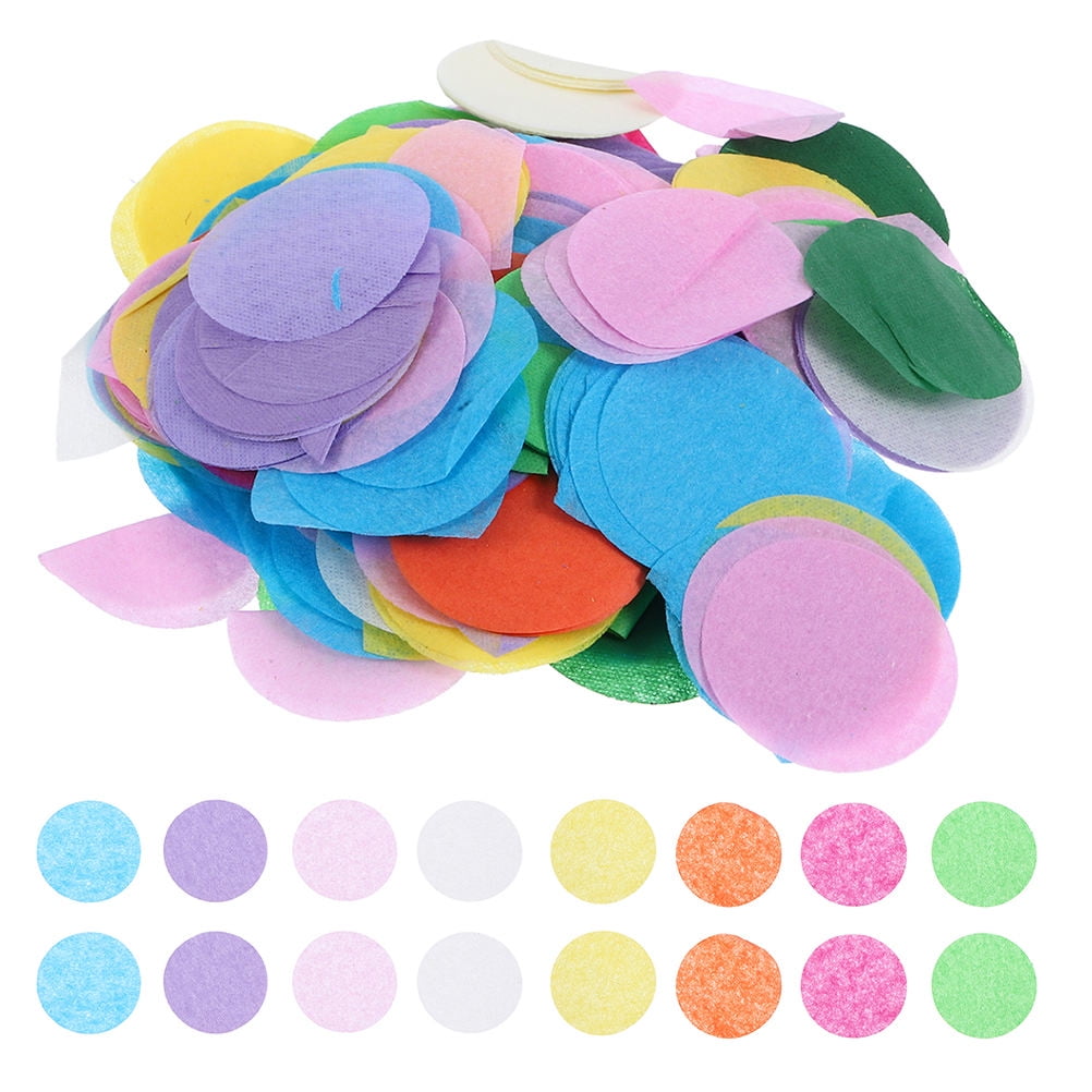 Milisten Bulk Multicolor Tissue Paper Confetti Circles for Wedding ...